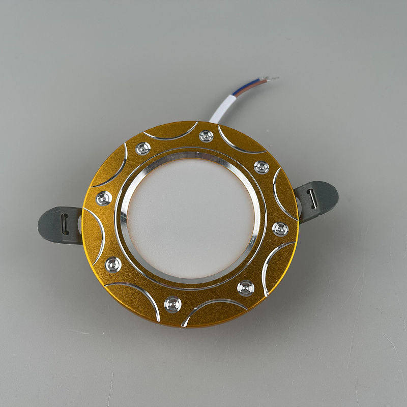 Modern Round & Square LED Pin Light – Slim Recessed Ceiling Downlight ...