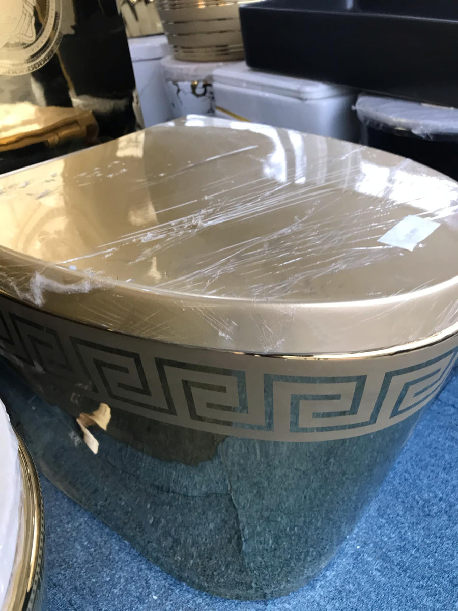 Versace Inspired Luxury Modern Toilet – La Moderno