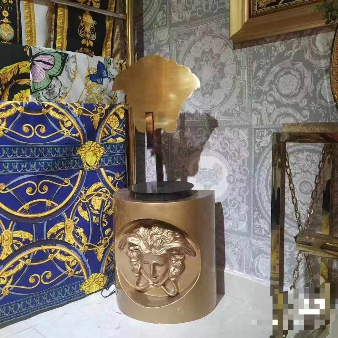 Medusa Versace Mythical Fusion of Greek Legend and Modern Lighting Des ...