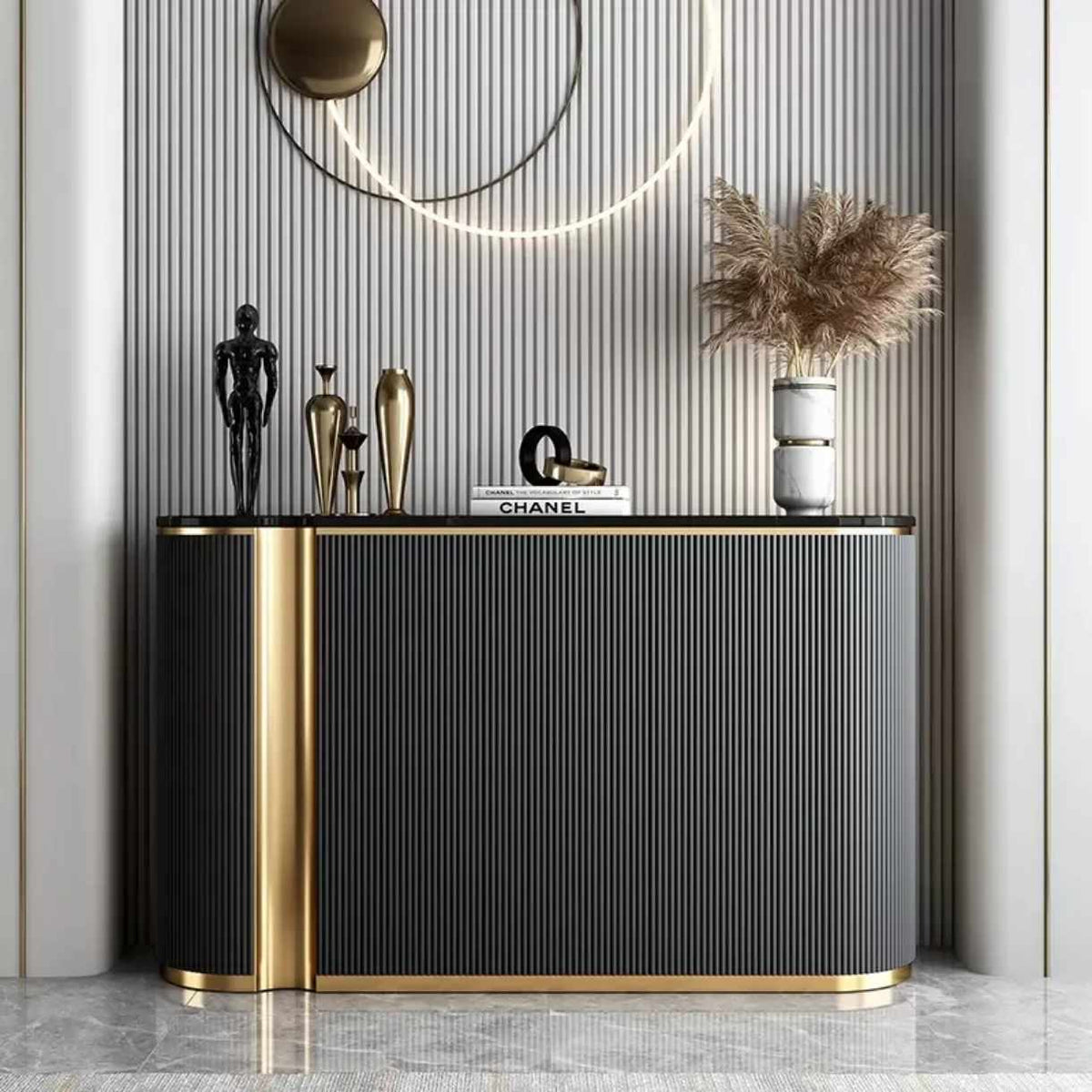 Modern Luxury Kitchen Furniture Dining Room Console Table Cabinet Tabl ...