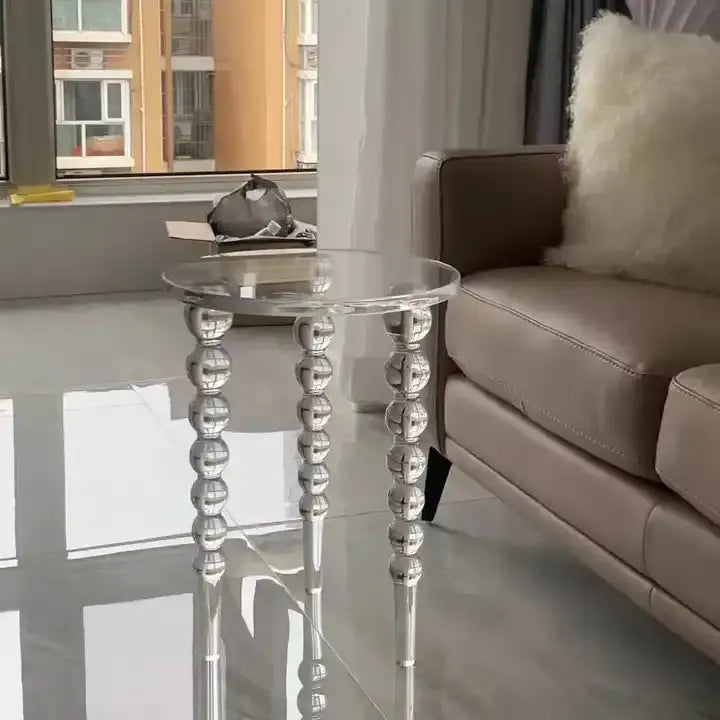 Acrylic Coffee Tables Clear Side Table Transparent Nordic – La Moderno