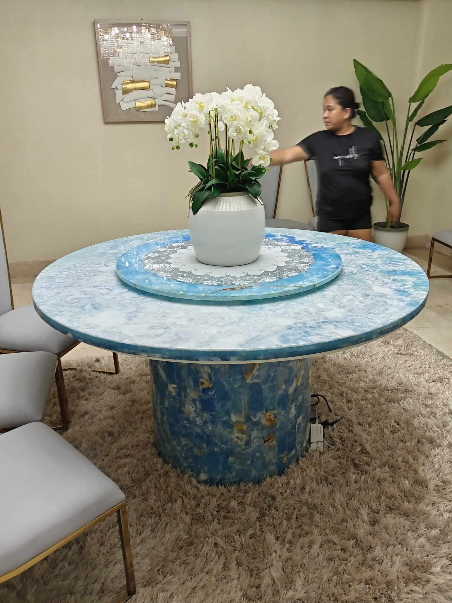 Ms. Candice - Real Onyx Marble – La Moderno