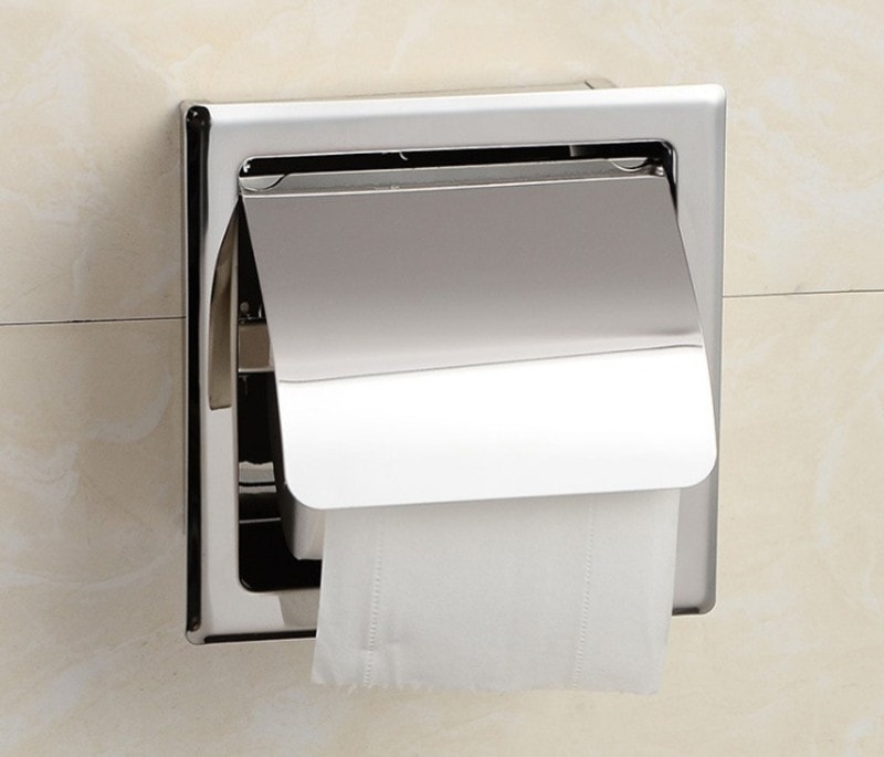 Built in tissue Holder Box 304 stainless steel – La Moderno