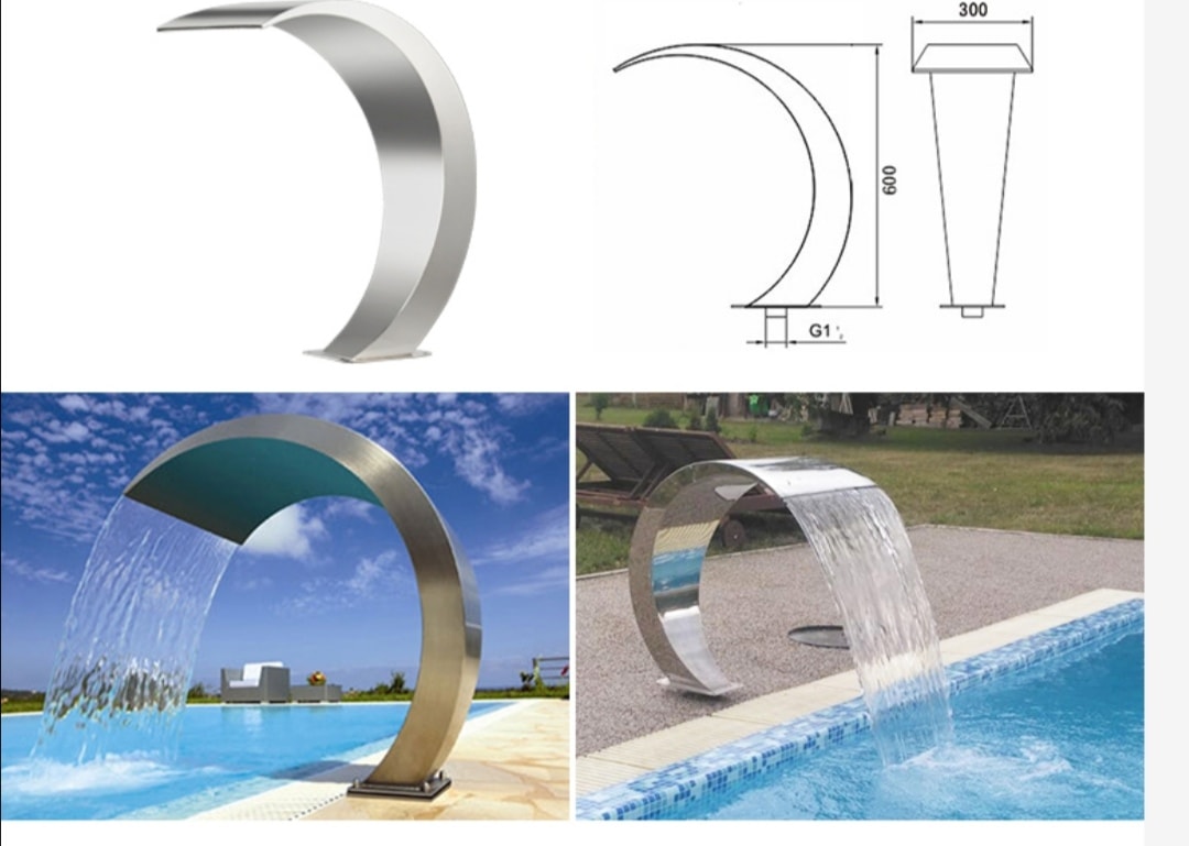 Waterfall Arc for swimming Pool – La Moderno