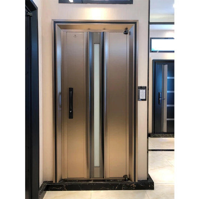 Luxury Steel American Doors Main Entrance with Anti-theft bolt (Note ...