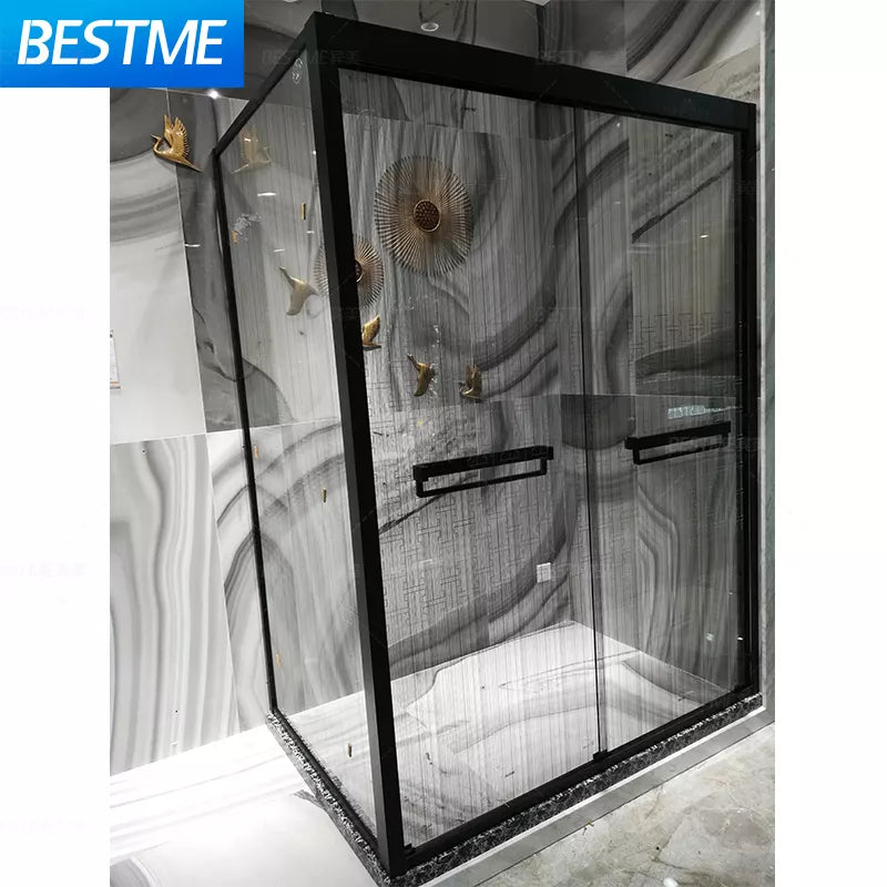 Bathroom Square shower enclosure tempered glass shower door shower roo ...